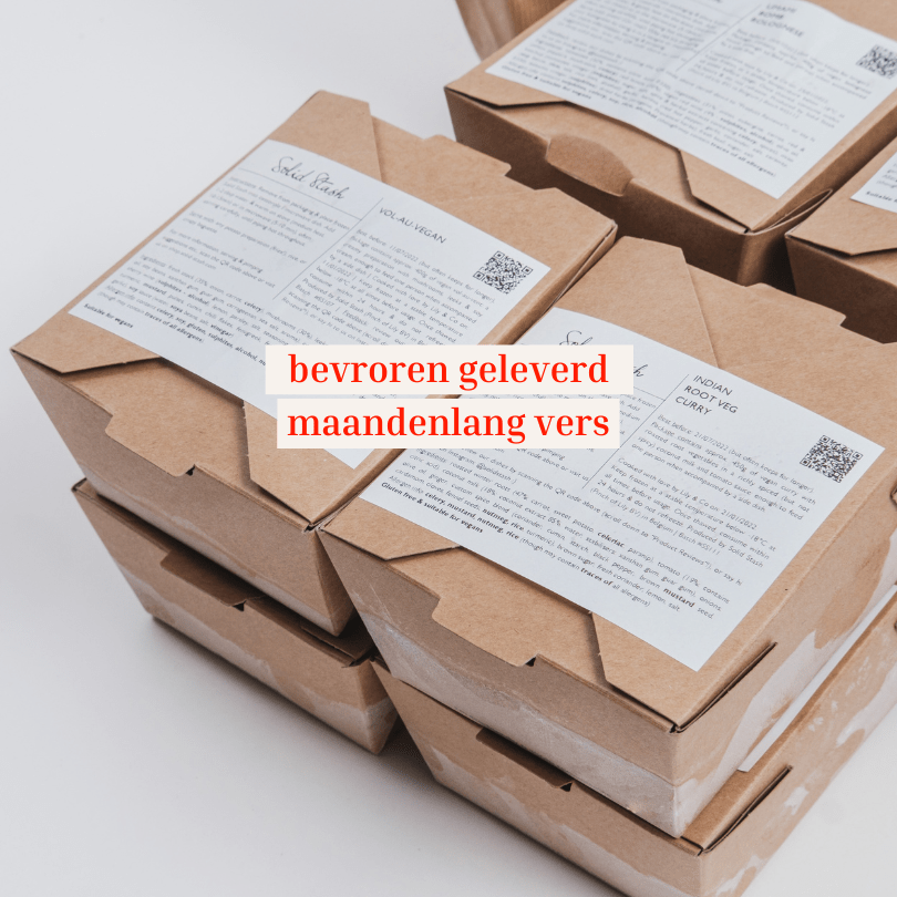 Home delivered vegan frozen meals – Solid Stash